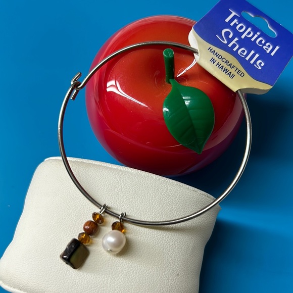 Tropical Shells | Jewelry | Handmade Bangle In Hawaii | Poshmark